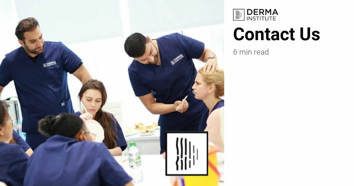 Contact Us / Derma Institute